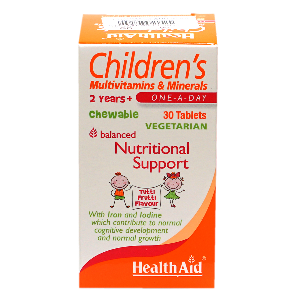 HealthAid Child Multivitamin Tab 30'S | Pharmacy and More